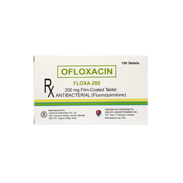 FLOXA-200 Ofloxacin 200mg - 1 Tablet price in the Philippines | MedsGo ...
